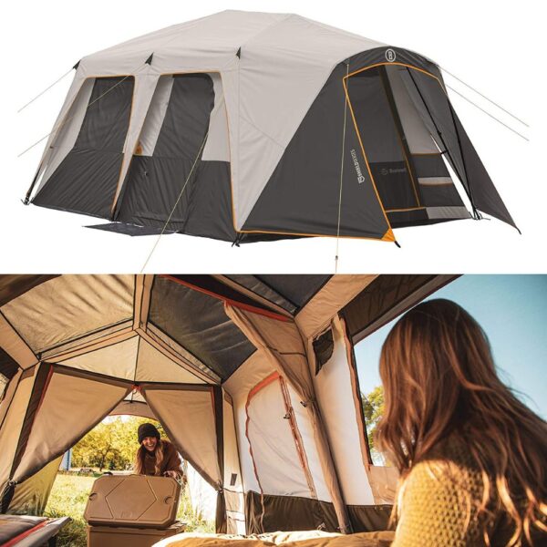 BUSHNELL Shield Series 6/9/12-Person Instant Cabin Tent - Outdoorsi