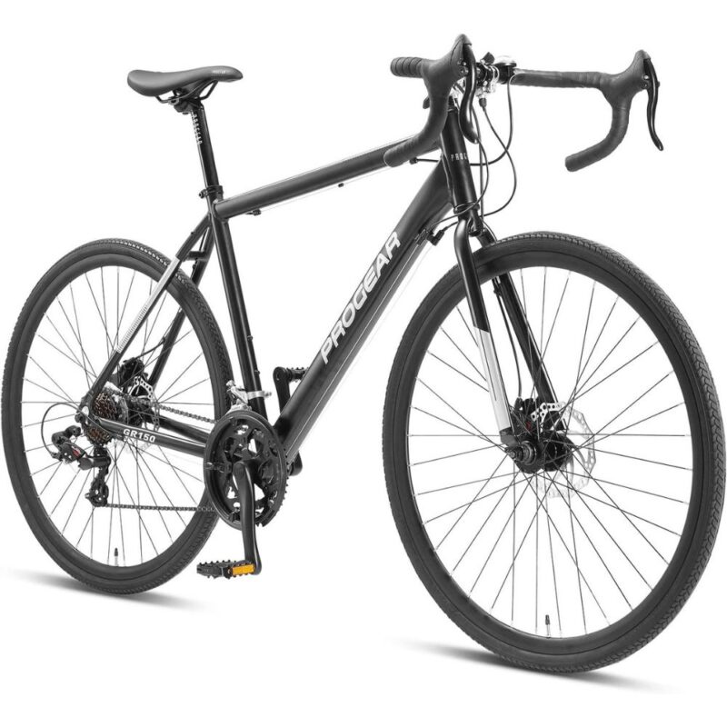 PROGEAR GR150 Road Bike Black Ember - Outdoorsi