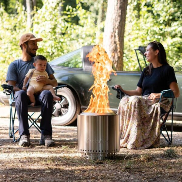 INSTA-FIRE Vesta Self-Powered Camping Indoor/Outdoor Heater & Stove ...